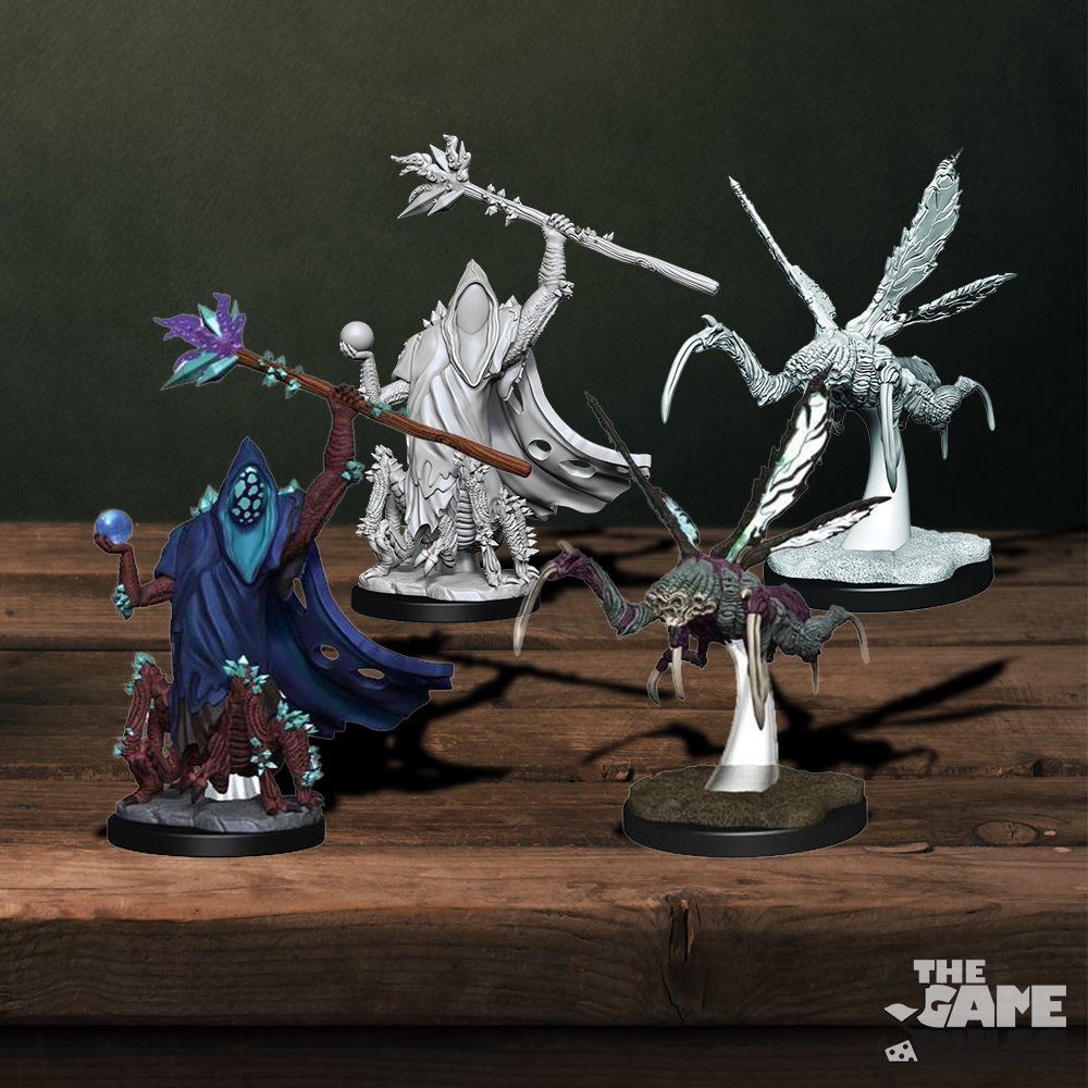 Critical Role Unpainted Miniatures: Core Spawn Emissary and Seer | RPG ...