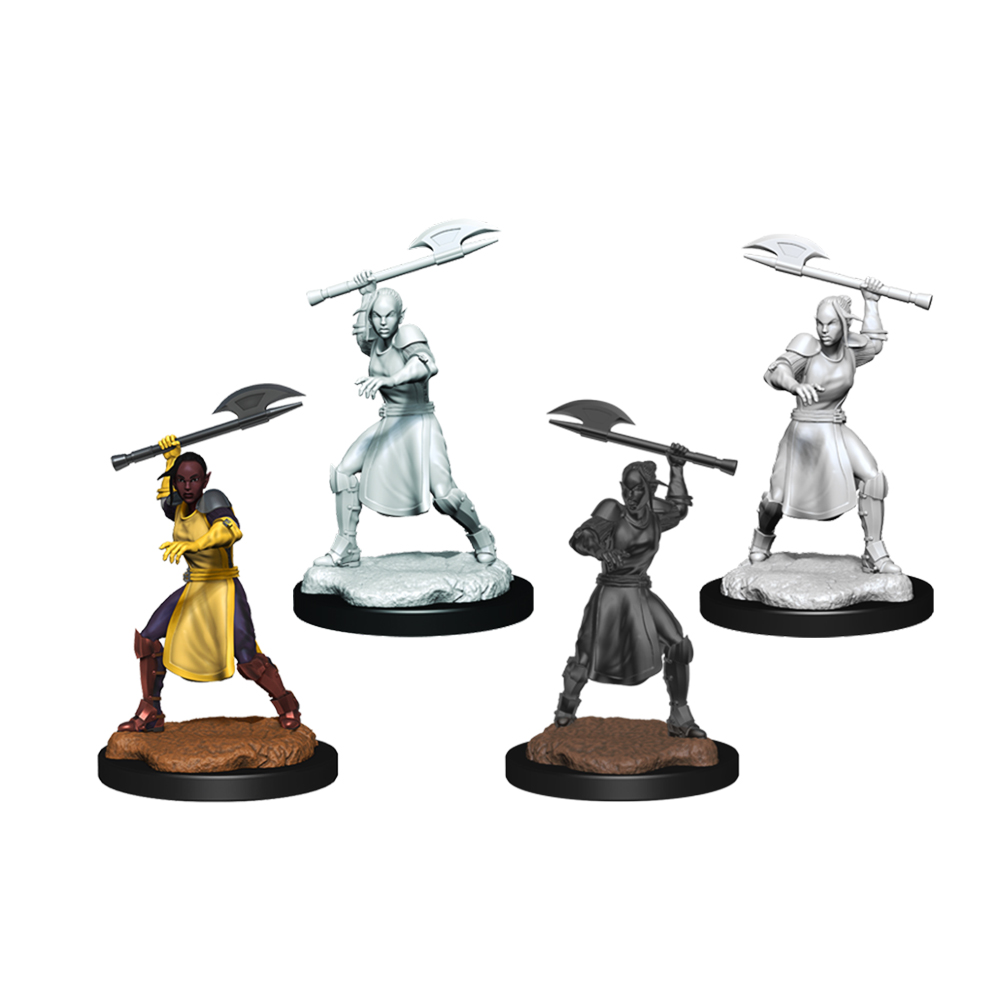 Critical Role Unpainted Miniatures: Half-Elf Echo Knight and Echo ...