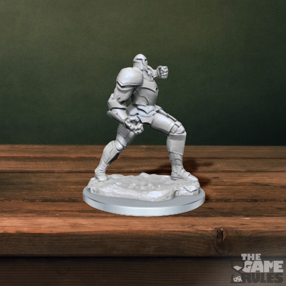 Critical Role Unpainted Miniatures: Platinum Golem | RPG Miniatures ...