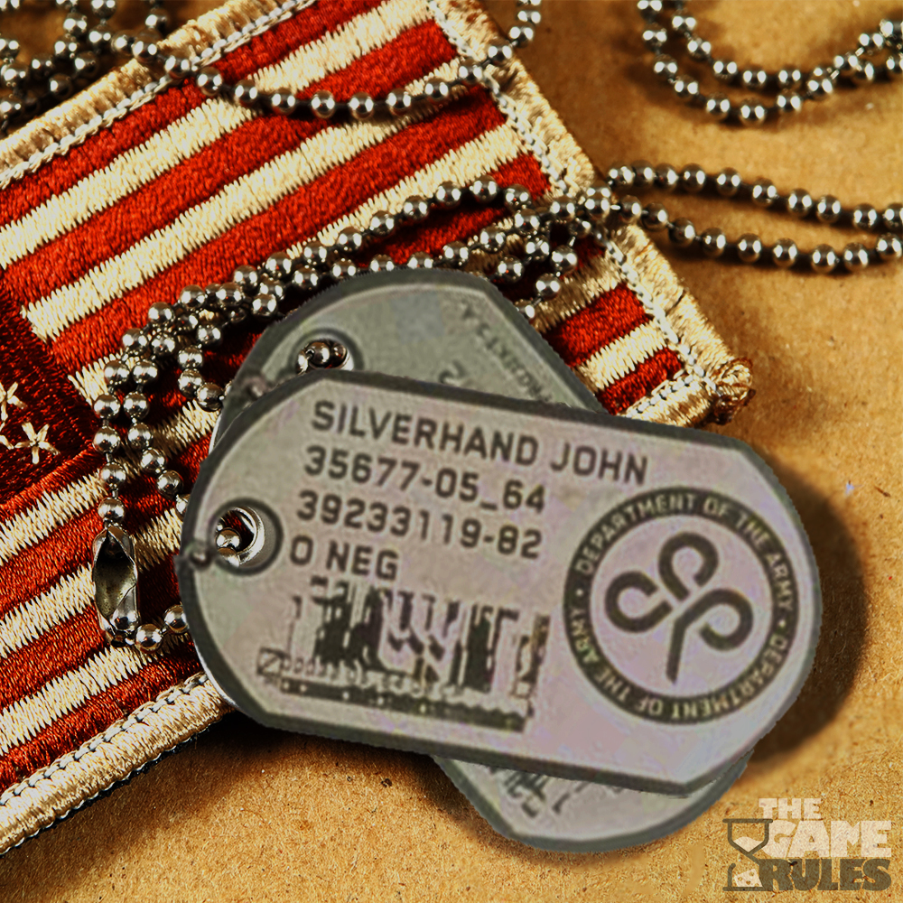 Cyberpunk 2077 - Johnny's Army Dog Tags | Ρουχισμός / Αξεσουάρ - The ...