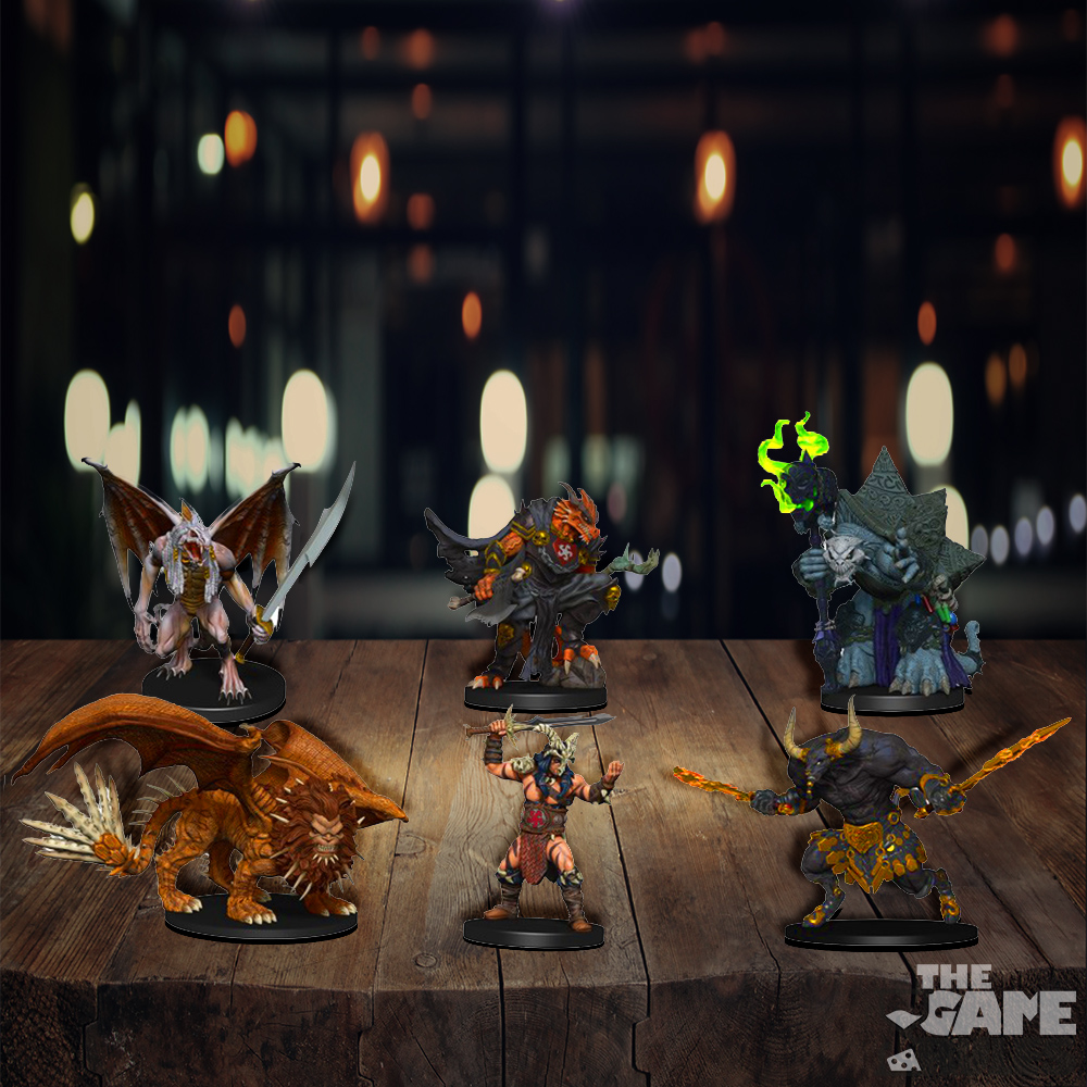 D&D Icons of the Realms Figure Pack Descent into Avernus: Arkhan the ...