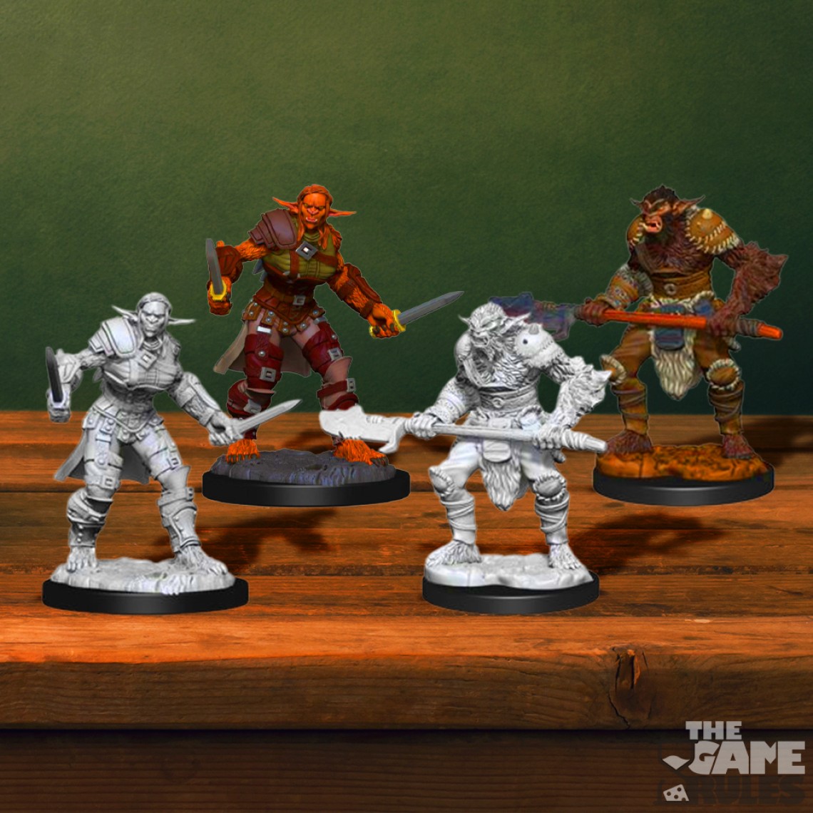 D&D Nolzur's Marvelous Miniatures: Bugbear Barbarian Male & Bugbear ...