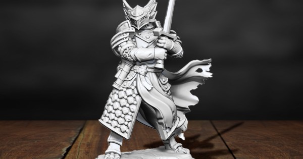 D&D Frameworks: Dragonborn Paladin Male | RPG Μινιατούρες - The Game Rules