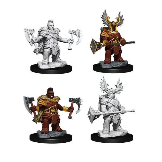 D&D Frameworks: Dwarf Barbarian Female | RPG Μινιατούρες - The Game Rules