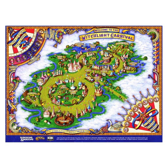 D&D The Wild Beyond the Witchlight - Map Set | RPG - The Game Rules