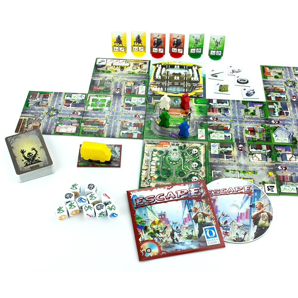 Escape: Zombie City | Επιτραπέζια Παιχνίδια - The Game Rules