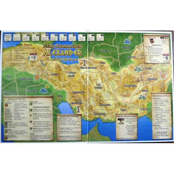 Field Commander: Alexander | Επιτραπέζια Παιχνίδια - The Game Rules