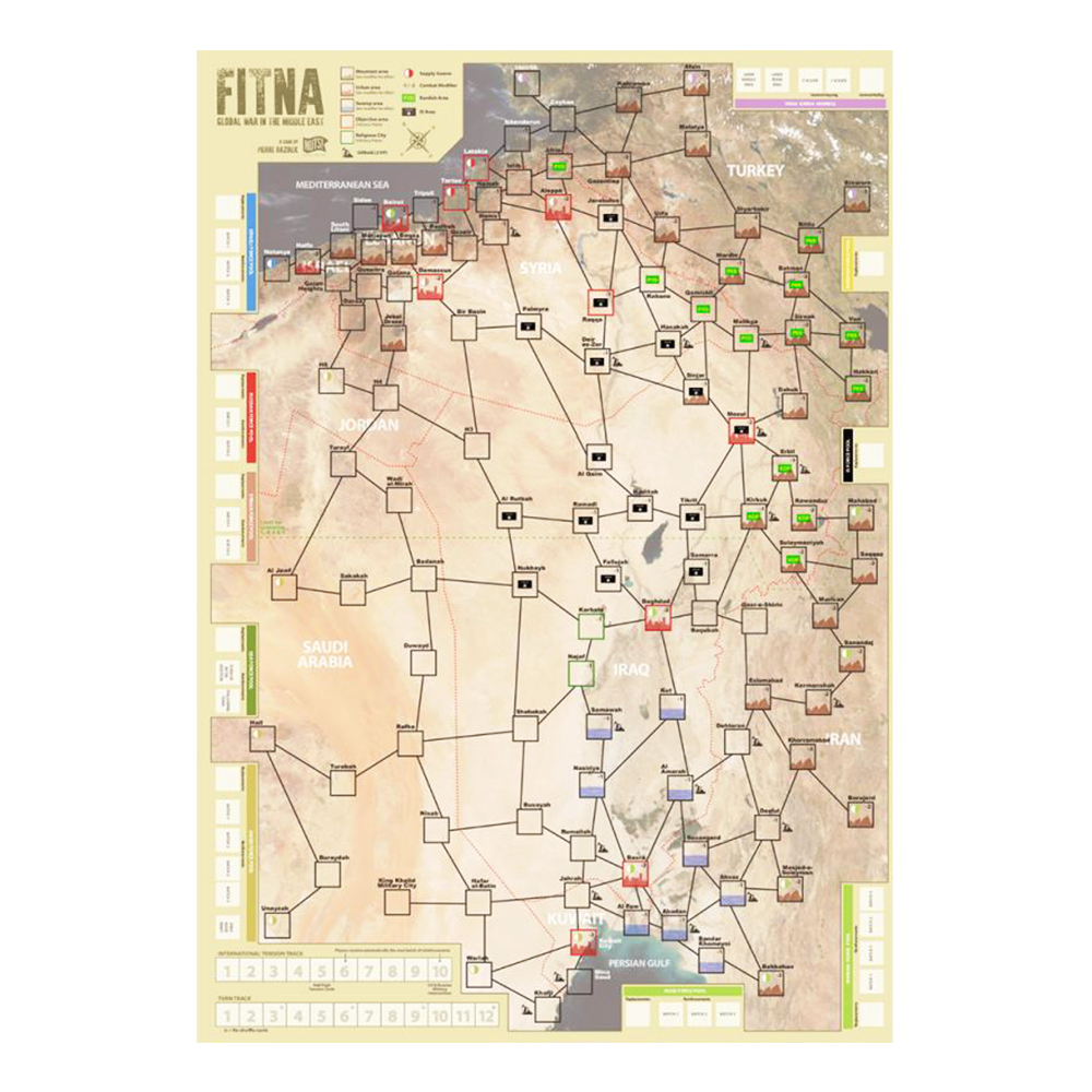 Fitna: Global War in the Middle East | Επιτραπέζια Παιχνίδια - The Game ...