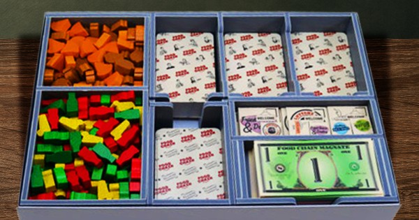 Food Chain Magnate Insert | Inserts & Organizers - The Game Rules