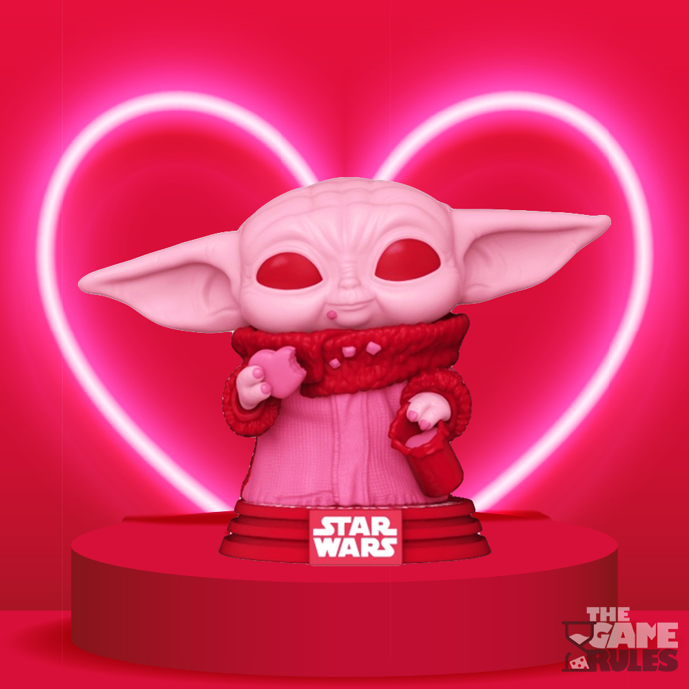 Funko POP! Star Wars: Valentines - Grogu w/ Cookies (493) | Funko Pop ...