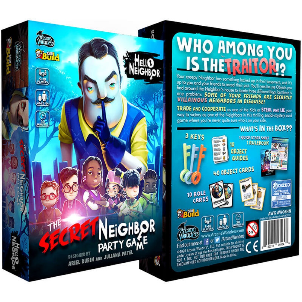 Hello Neighbor: The Secret Neighbor Party Game | Επιτραπέζια Παιχνίδια ...