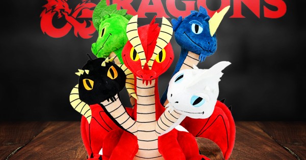 Dungeons & Dragons - Λούτρινη Φιγούρα Tiamat (40 cm) | Merchandise ...