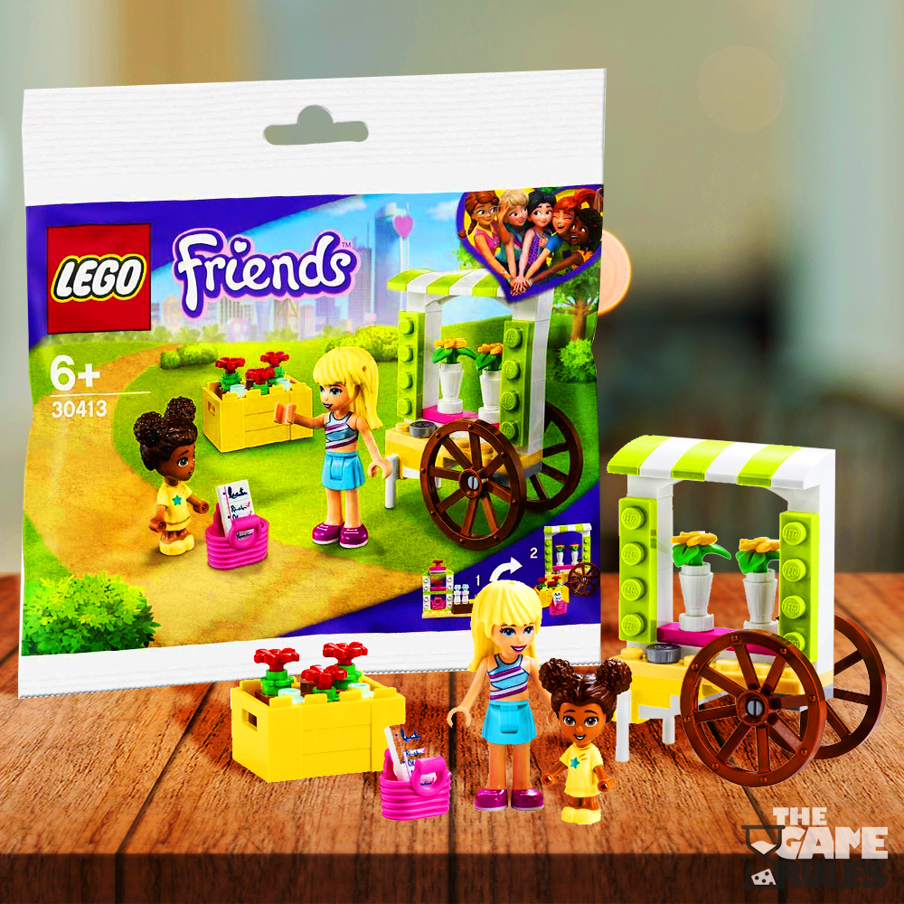 Lego: Flower Cart | Modeling - The Game Rules