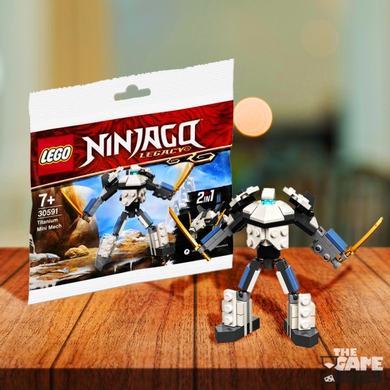 Lego: Titanium Mini Mech | Modeling - The Game Rules