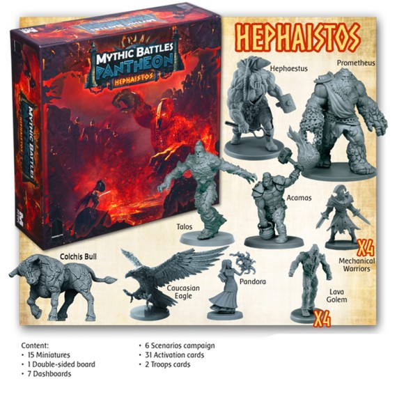 Mythic Battles: Pantheon - Hephaestus (Exp) | Επιτραπέζια Παιχνίδια ...