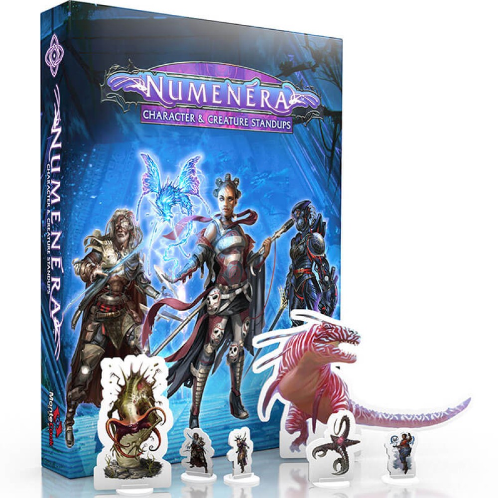 Numenera: Character & Creature Standups | RPG - The Game Rules