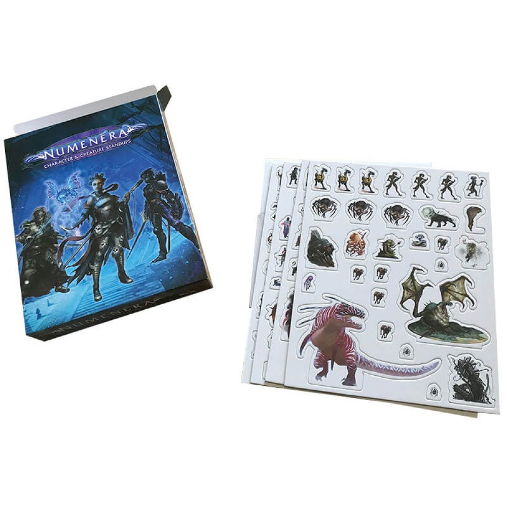 Numenera: Character & Creature Standups | RPG - The Game Rules