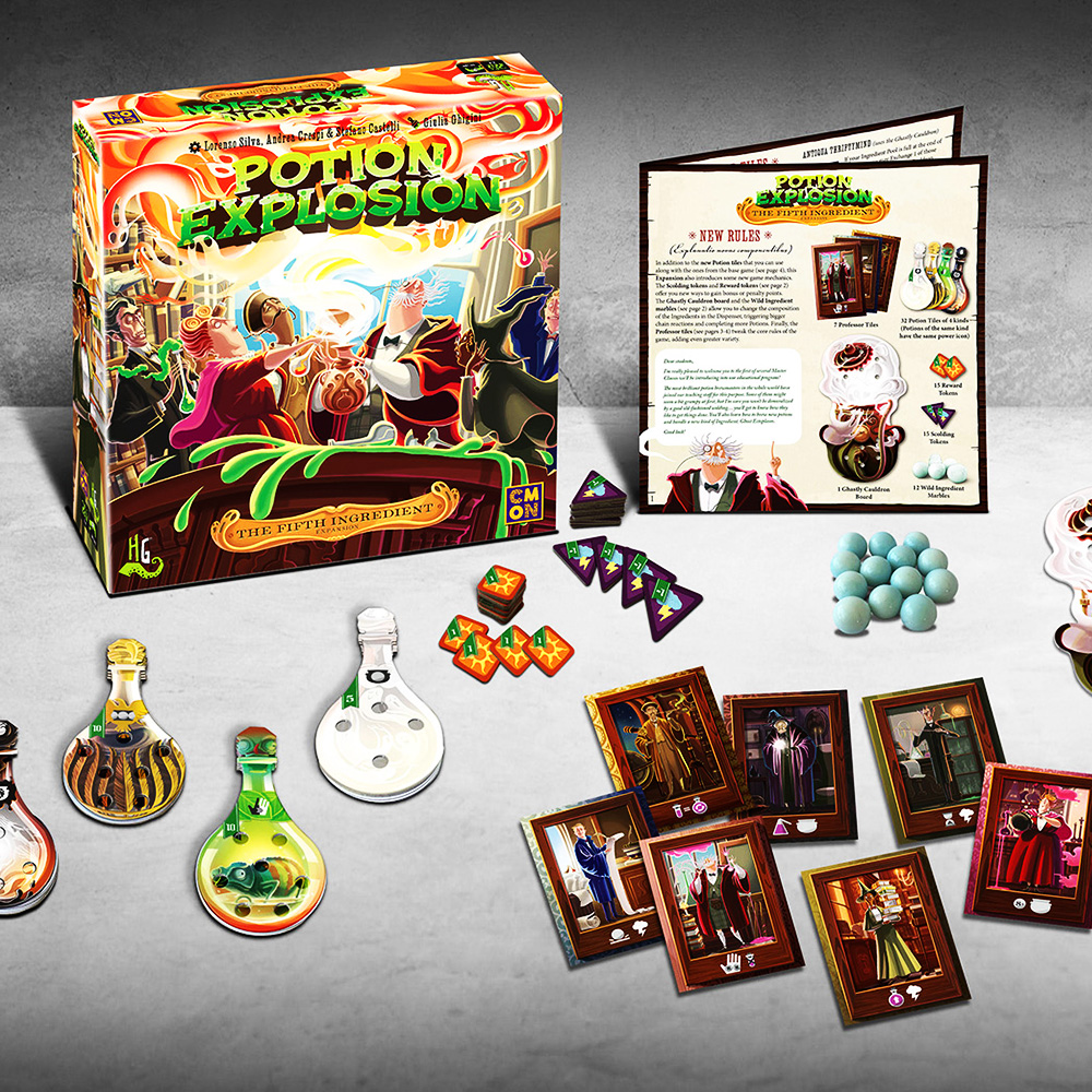Potion Explosion 2nd Edition: The Fifth Ingredient (Exp) | Επιτραπέζια ...