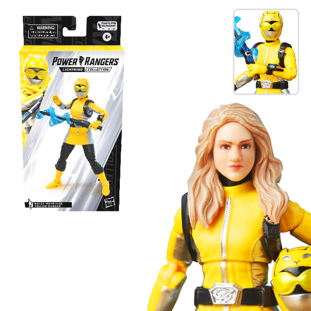 Power Rangers: Lightning Collection - Beast Morphers Yellow Ranger ...