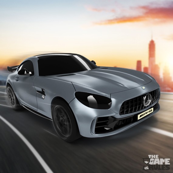 Build 'n Race Mercedes-AMG GT R (Gray) | Modeling - The Game Rules