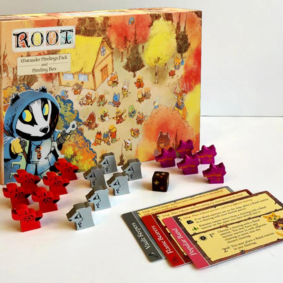 Root: Marauder Hirelings Pack & Hireling Box (Exp) | Επιτραπέζια ...