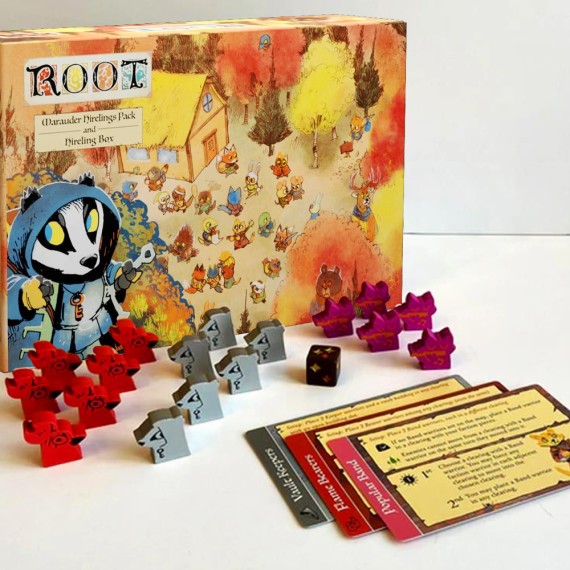 Root: Marauder Hirelings Pack & Hireling Box (Exp) | Επιτραπέζια ...