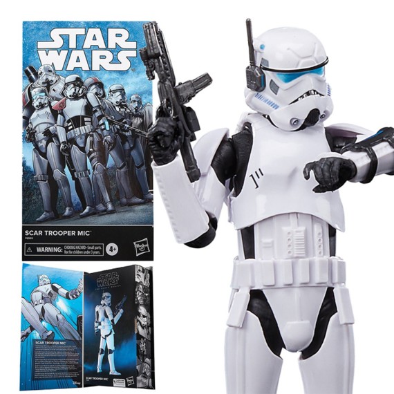 Star Wars: The Black Series - SCAR Trooper Mic | Action Figures - The ...
