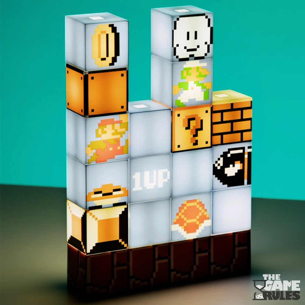 Super Mario Bros - Build A Level Φωτιστικό | Gadgets - The Game Rules