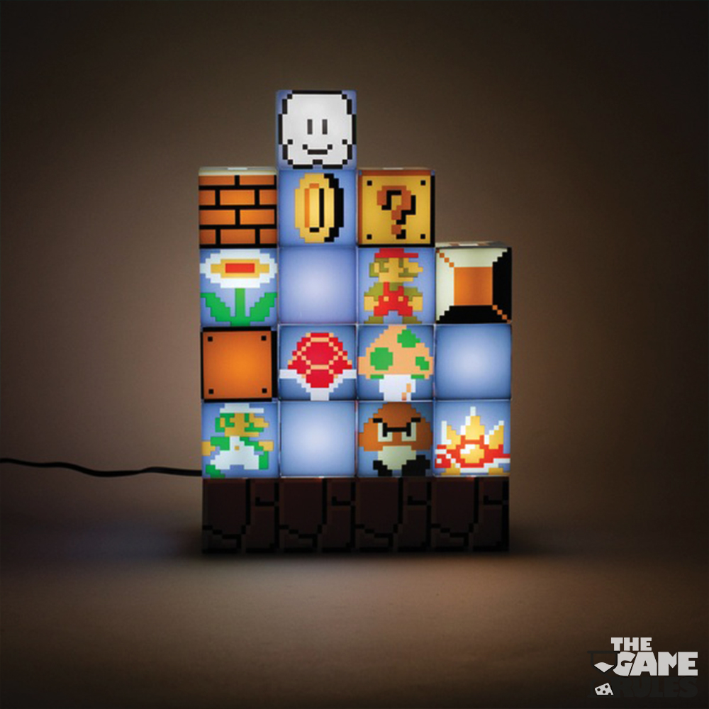 Super Mario Bros - Build A Level Φωτιστικό | Gadgets - The Game Rules