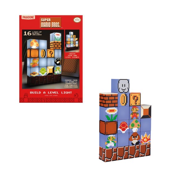 Super Mario Bros - Build A Level Φωτιστικό | Gadgets - The Game Rules