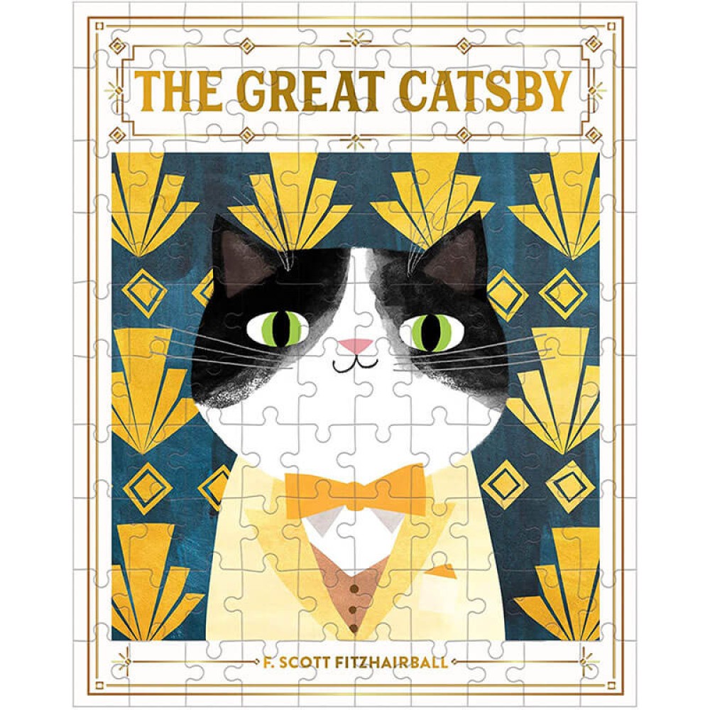 The Great Catsby Bookish Cats - Παζλ - 100 pc | Παζλ - The Game Rules