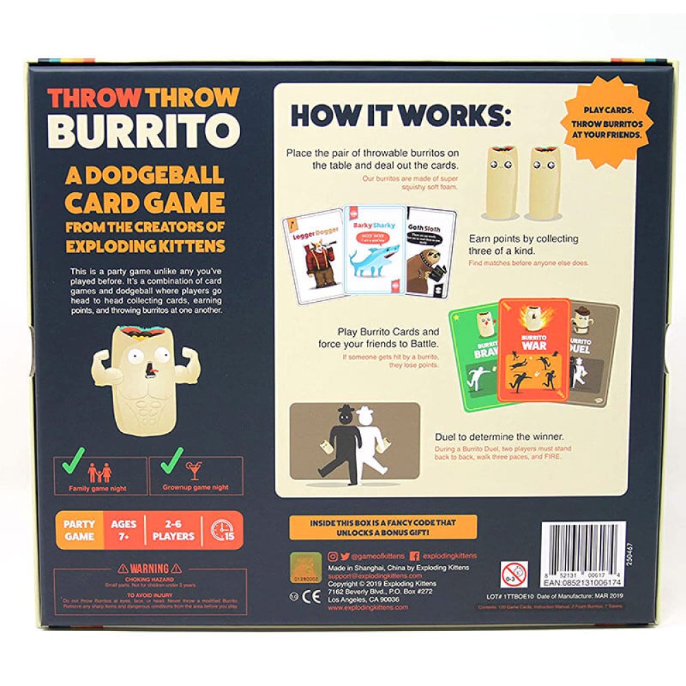 Throw Throw Burrito: Original Edition | Επιτραπέζια Παιχνίδια - The ...