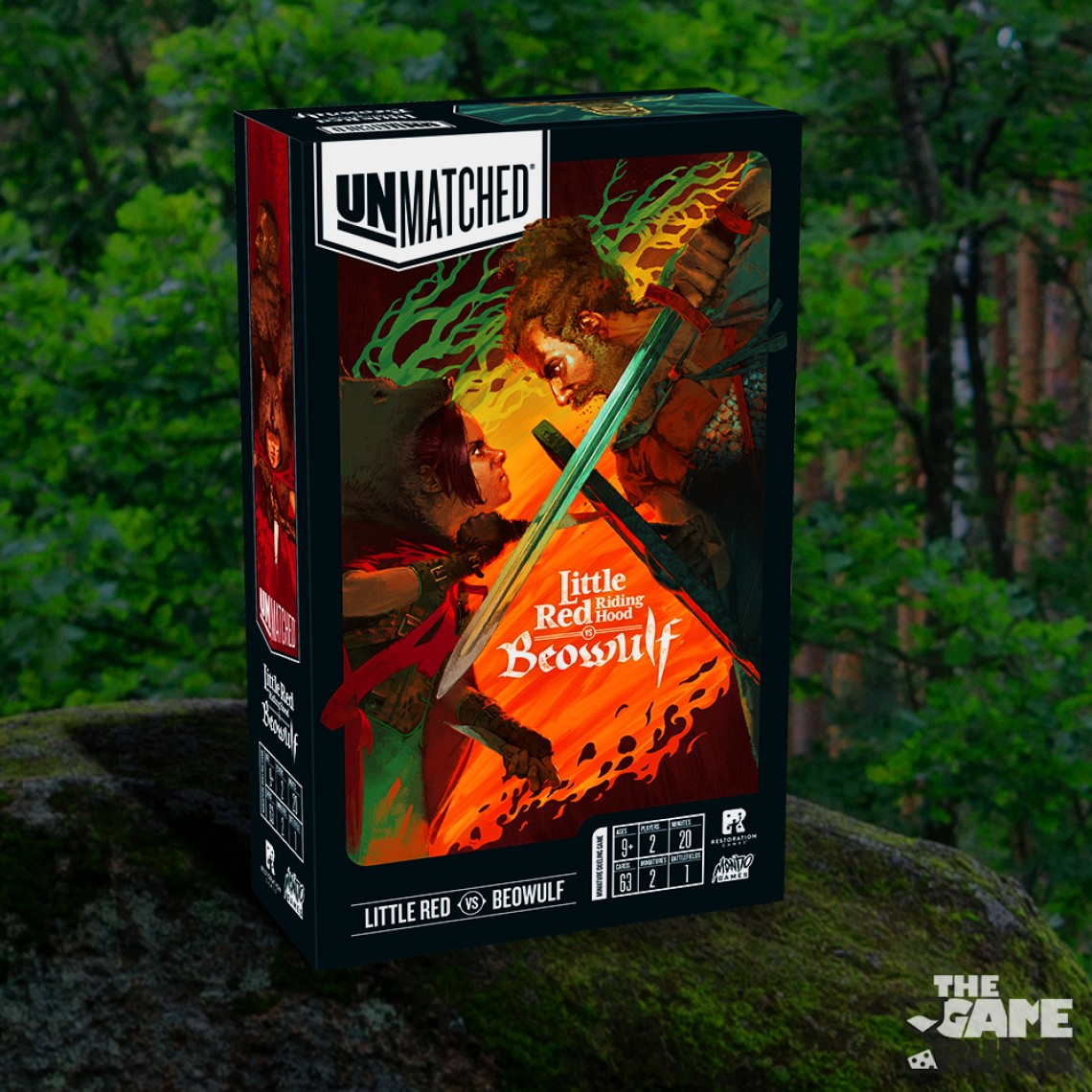 Unmatched: Little Red Riding Hood vs. Beowulf | Επιτραπέζια Παιχνίδια ...