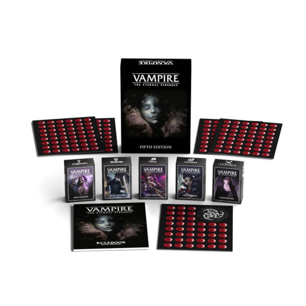 Vampire: The Eternal Struggle TCG - 5th Edition box - Starter Kit ...