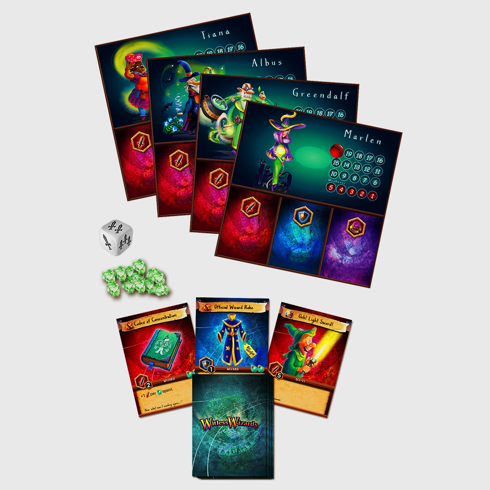 Witless Wizards: Druid Deck (Exp) | Επιτραπέζια Παιχνίδια - The Game Rules