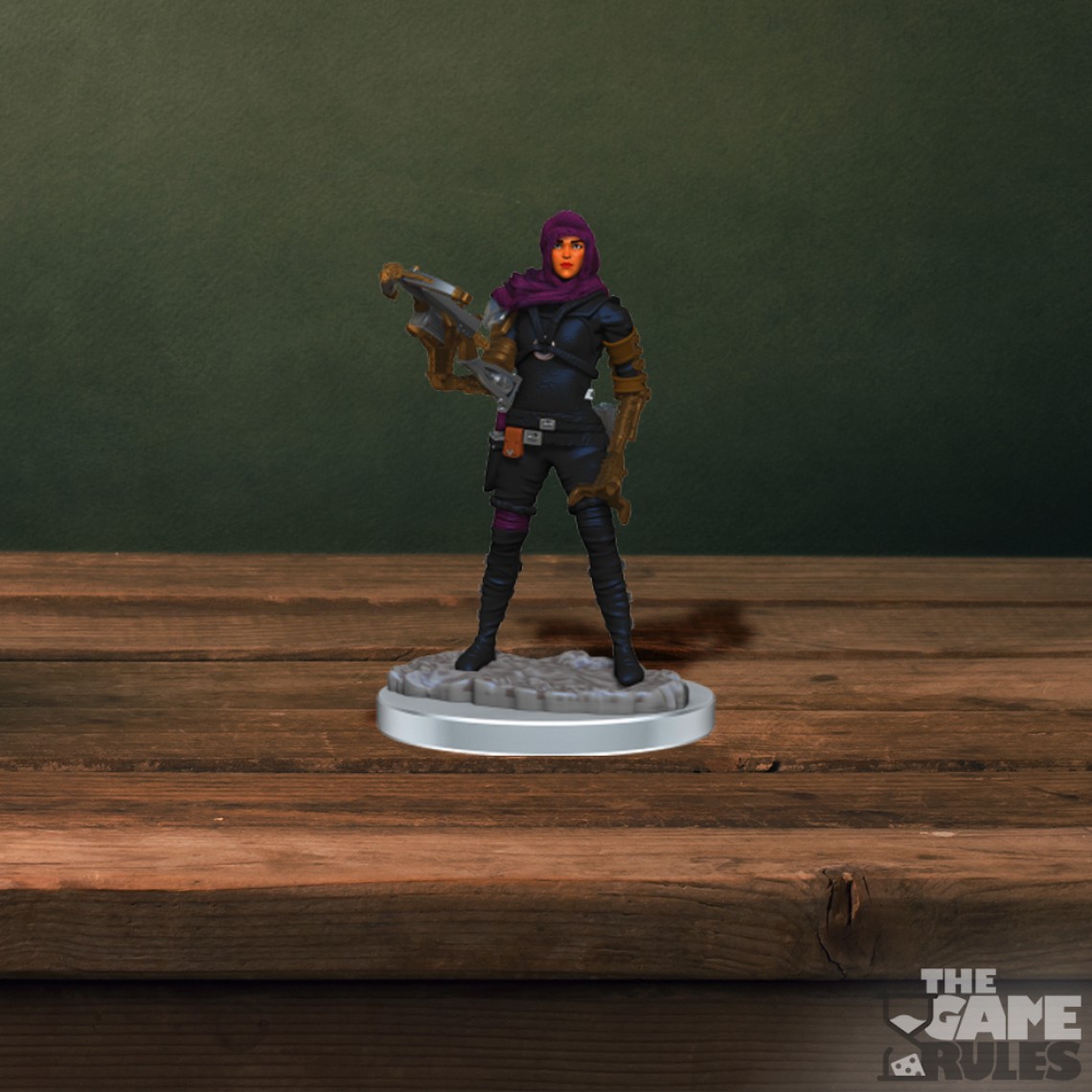 WizKids Deep Cuts: Human Rogue | RPG Miniatures - The Game Rules