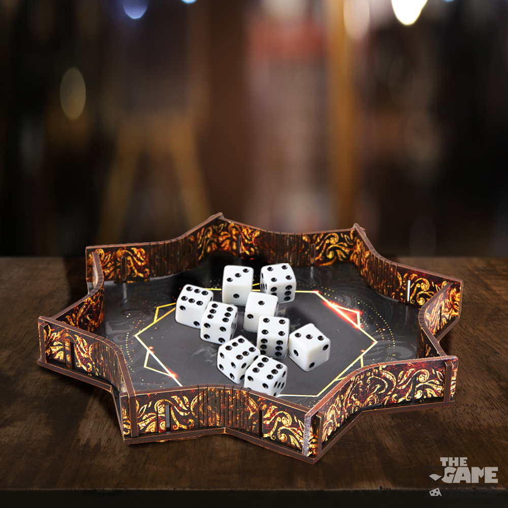 e-Raptor Dice Tray Elegance | Αξεσουάρ Ζαριών - The Game Rules