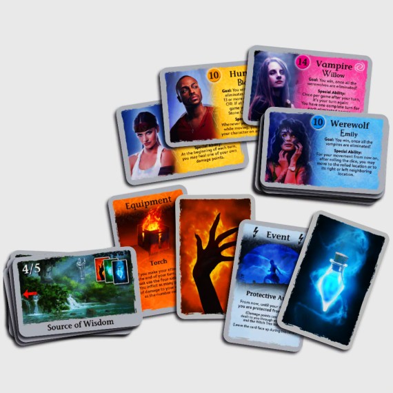 Fangs (Κυνηγοί της Νύχτας) | Επιτραπέζια Παιχνίδια - The Game Rules