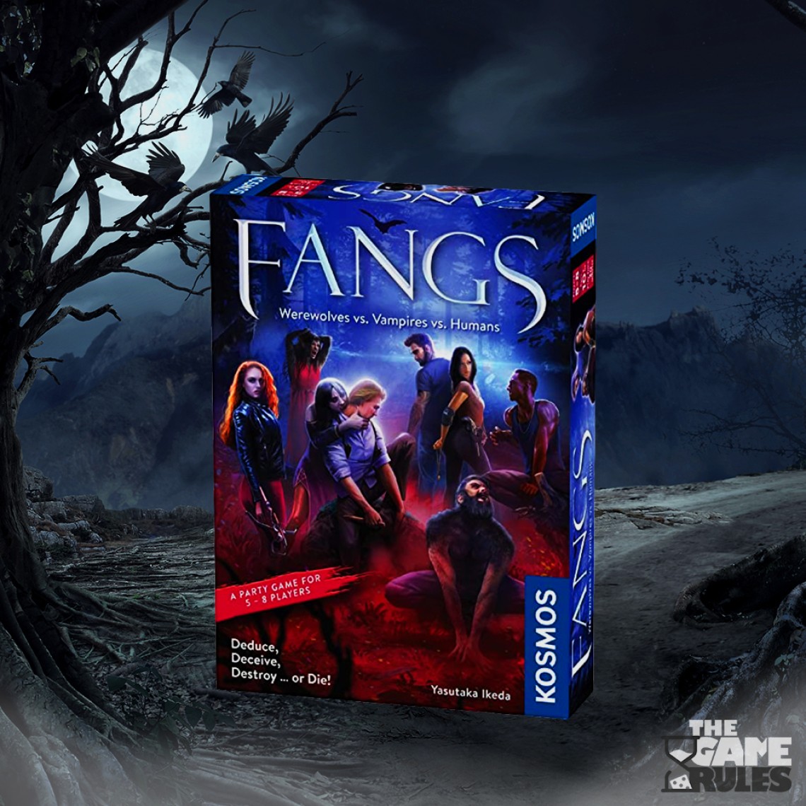Fangs (Κυνηγοί της Νύχτας) | Επιτραπέζια Παιχνίδια - The Game Rules