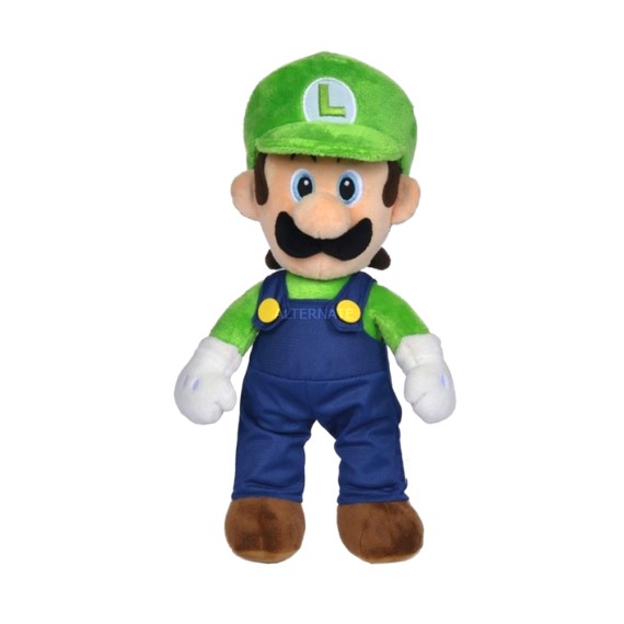 Super Mario - Luigi Λούτρινη Φιγούρα (30 cm) | Merchandise - The Game Rules