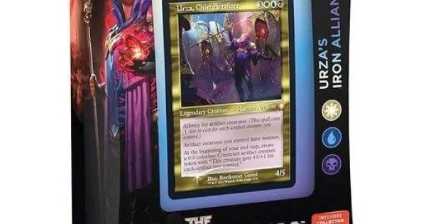 Magic the Gathering The Brothers' War: Commander Deck - Urza's Iron ...