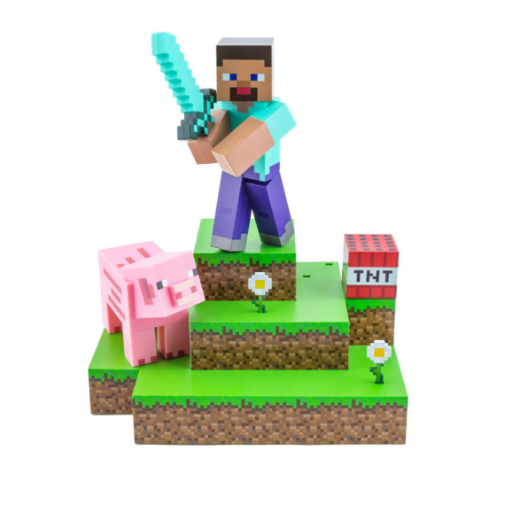 Minecraft - Diorama Light Steve (Φωτιστικό) | Merchandise - The Game Rules