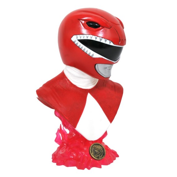 Diamond: Legends In 3D - Mighty Morphin Power Rangers - Red Ranger Bust ...