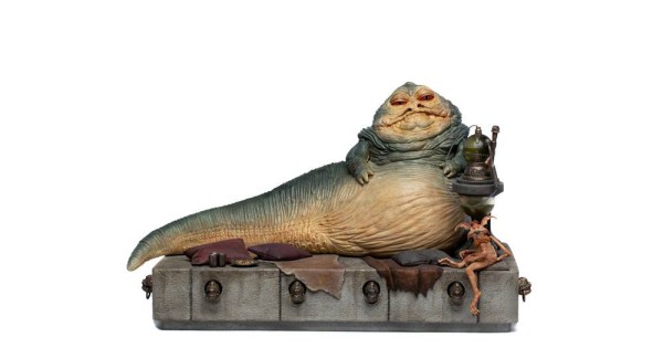 Iron Studios: Star Wars Deluxe Art Scale Statue 1/10 Jabba The Hutt 23 ...