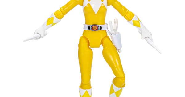 Power Rangers Action Figure Mighty Morphin Yellow Ranger 15 cm | Action ...
