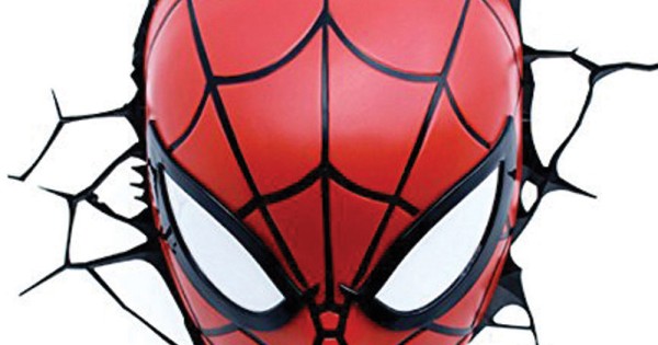 The Source: Spiderman Face 3D Deco Light | Gadgets - The Game Rules
