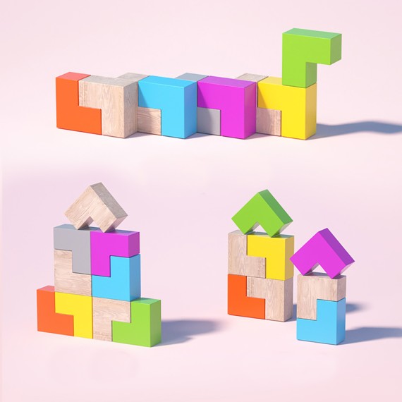 3D Cube Blocks | Γρίφοι - The Game Rules