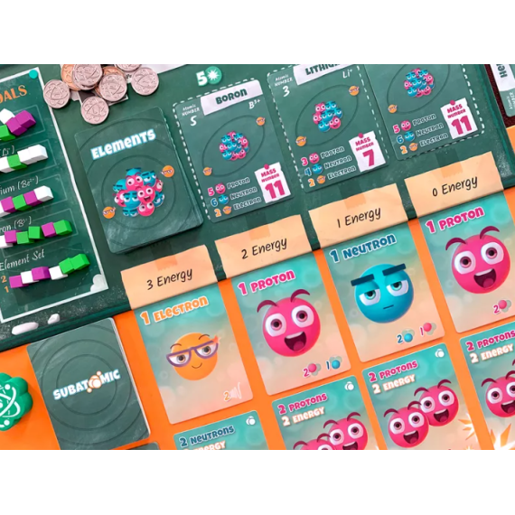 Subatomic: An Atom Building Game | Board Games - The Game Rules