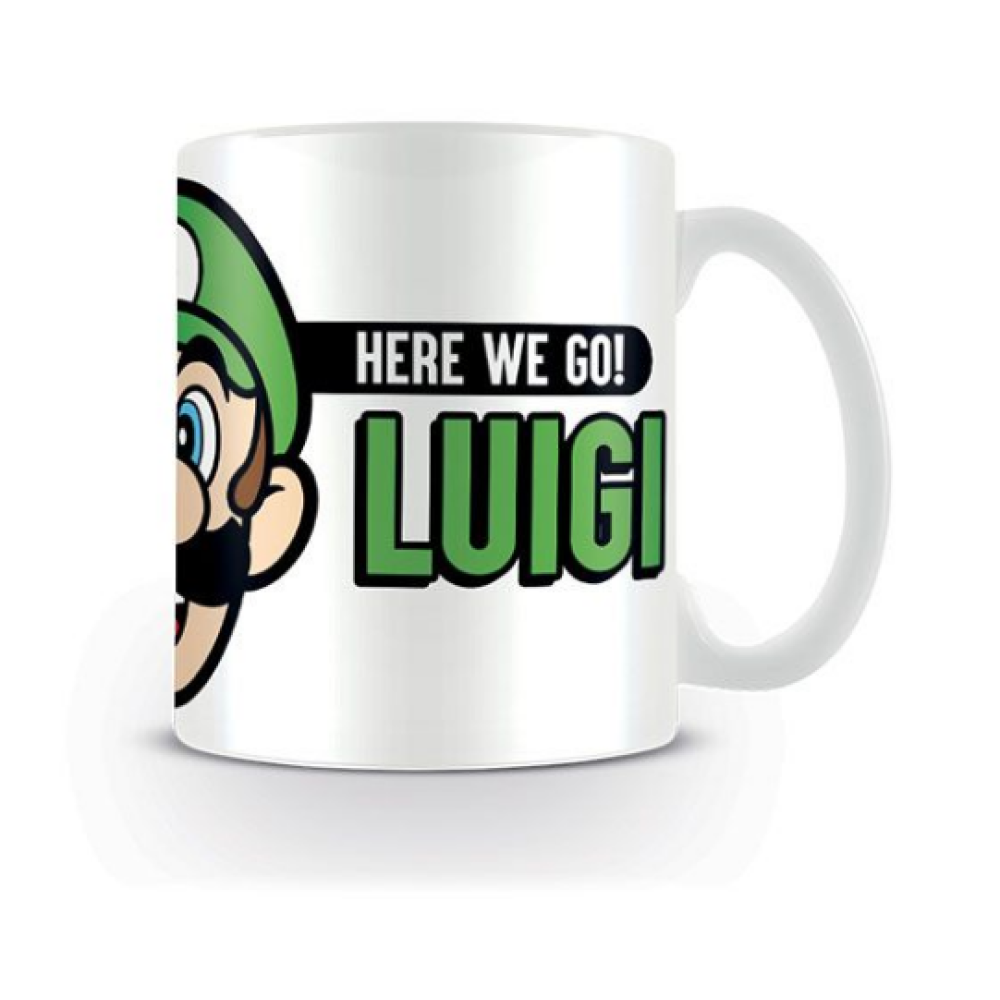Super Mario: Here we go Luigi - Κεραμική Κούπα (330ml) | Merchandise ...
