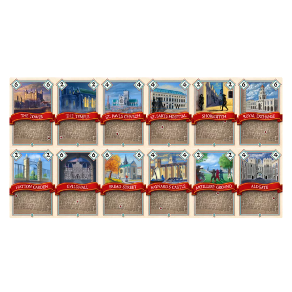 The Great Fire of London 1666 | Board Games - The Game Rules